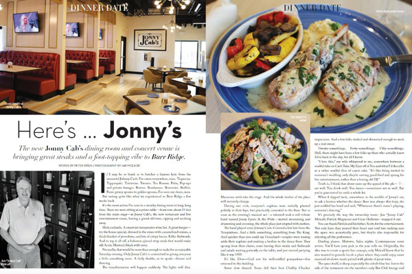 Jonny Cabs: The Best Live Music and Fine Wine Dining in Burr Ridge